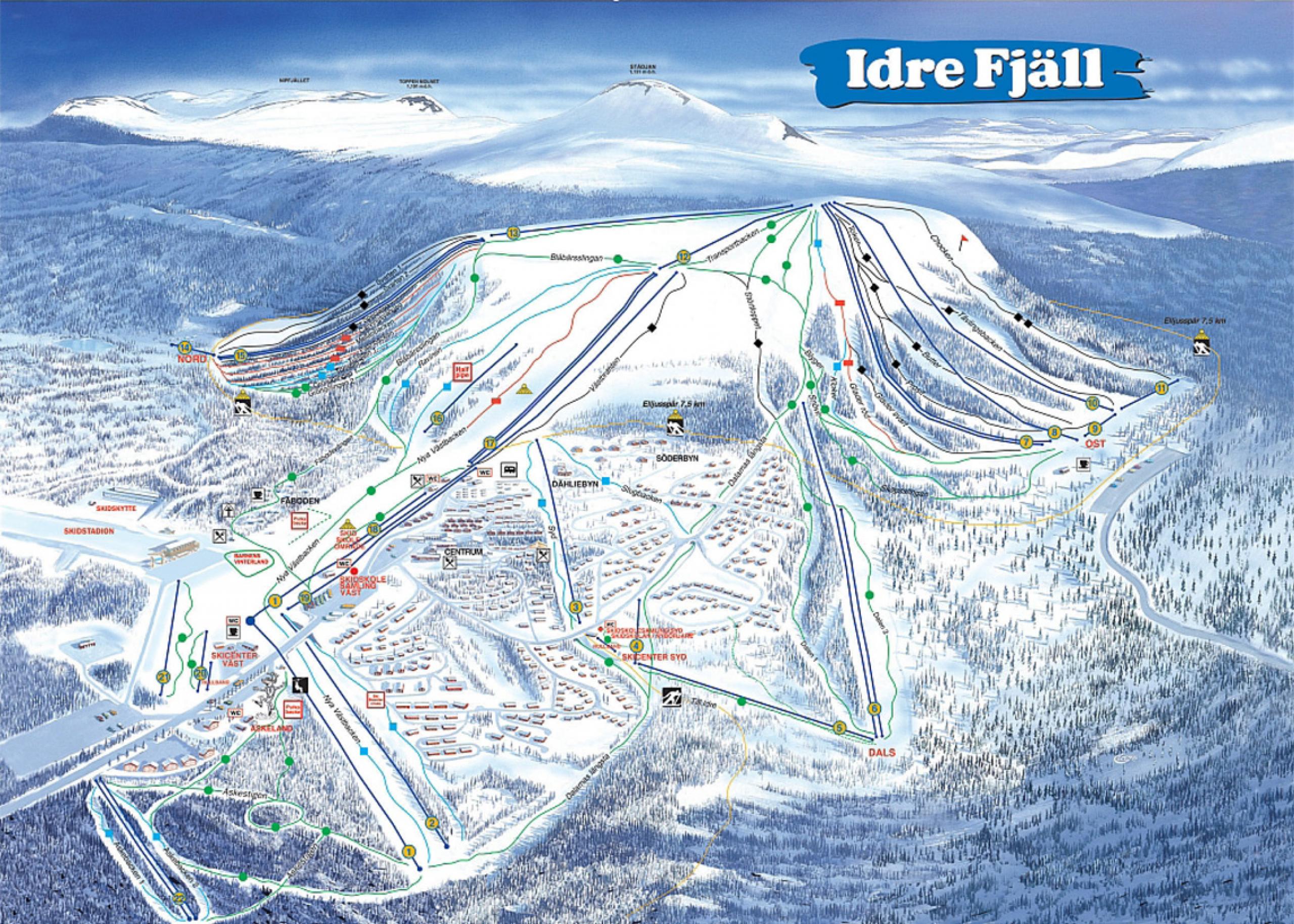 Skiurlaub im Skigebiet Idre Fjäll 2018/2019: Skifahren mit ski-und-mehr.de