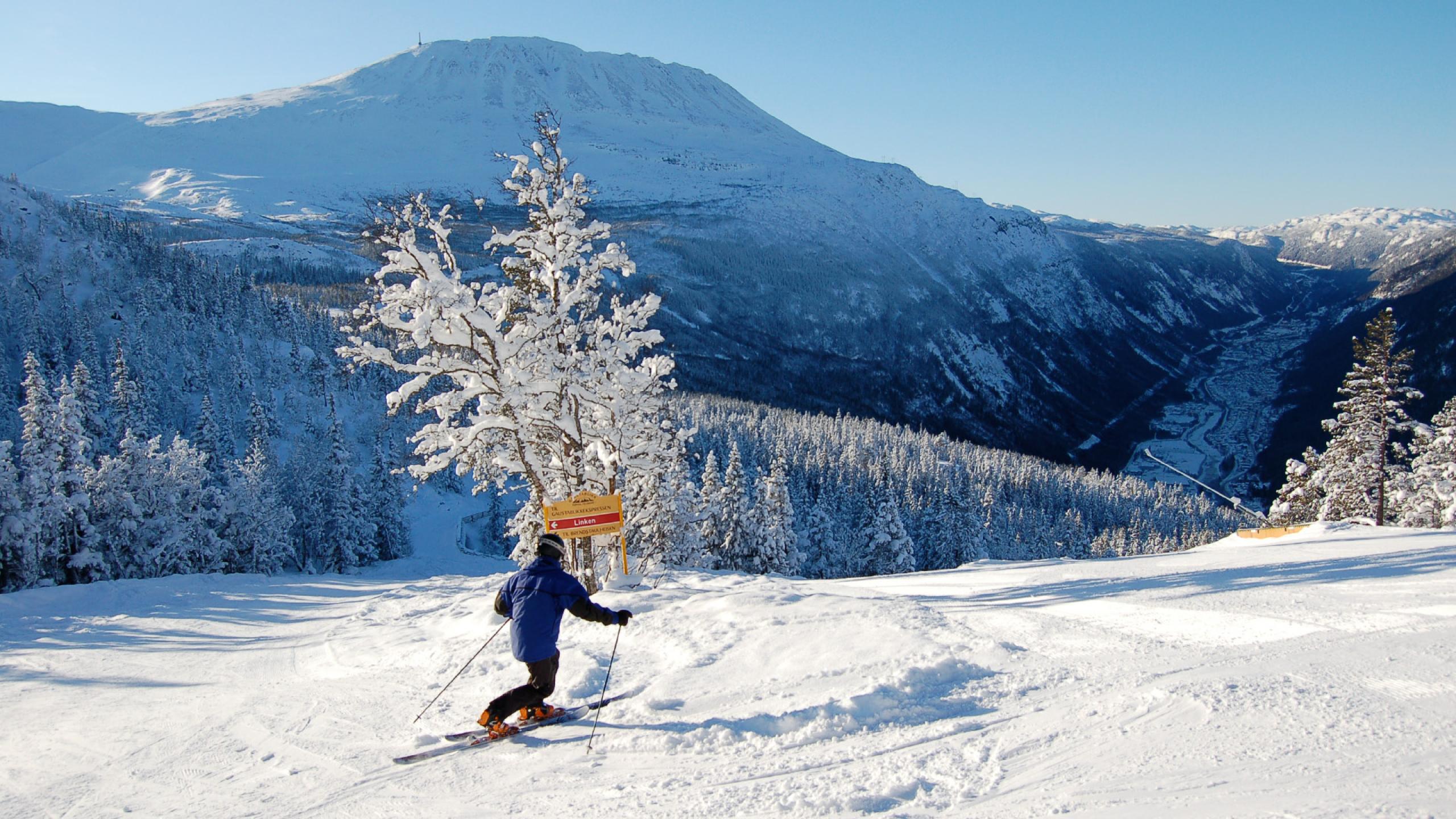 Skiurlaub im Skigebiet Gausta : Skifahren mit ski-und-mehr.de