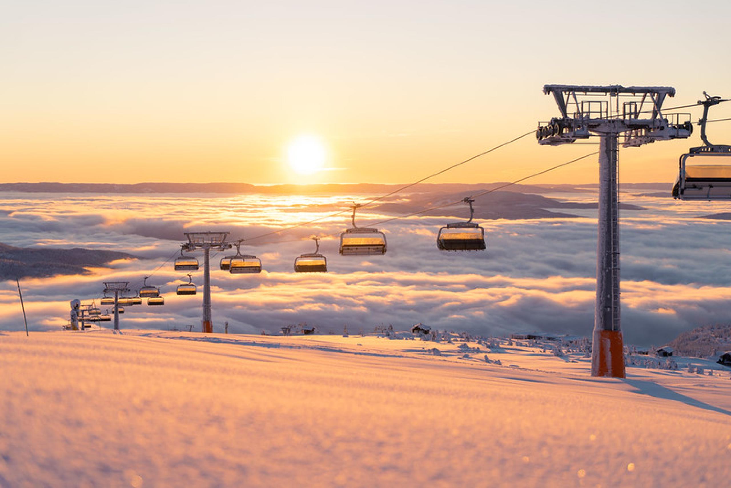 Skiurlaub im Skigebiet Norefjell : Skifahren mit ski-und-mehr.de
