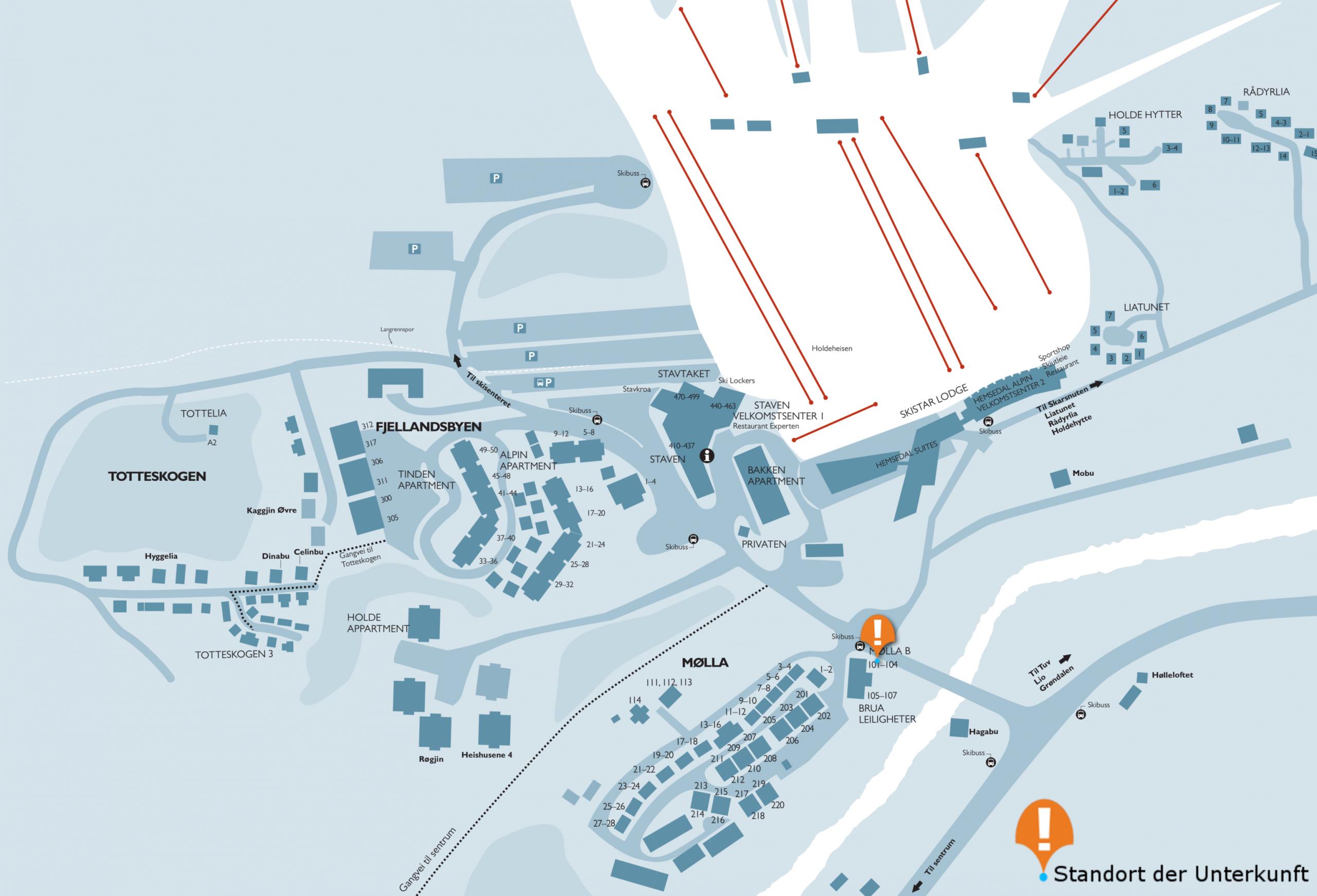 Skiunterkunft BRUA LEIL.106 | Ski und Mehr